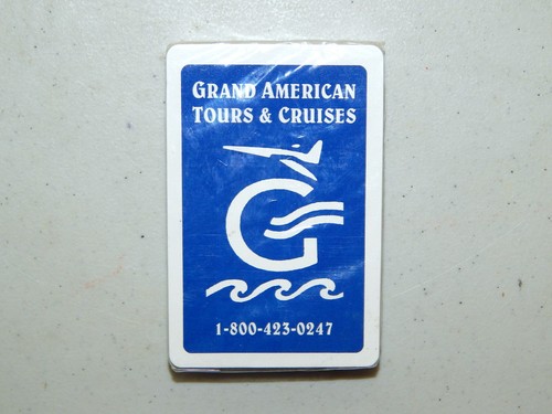 New/Sealed Grand American Tours & Cruises Playing Cards Deck FREE SHIP ...