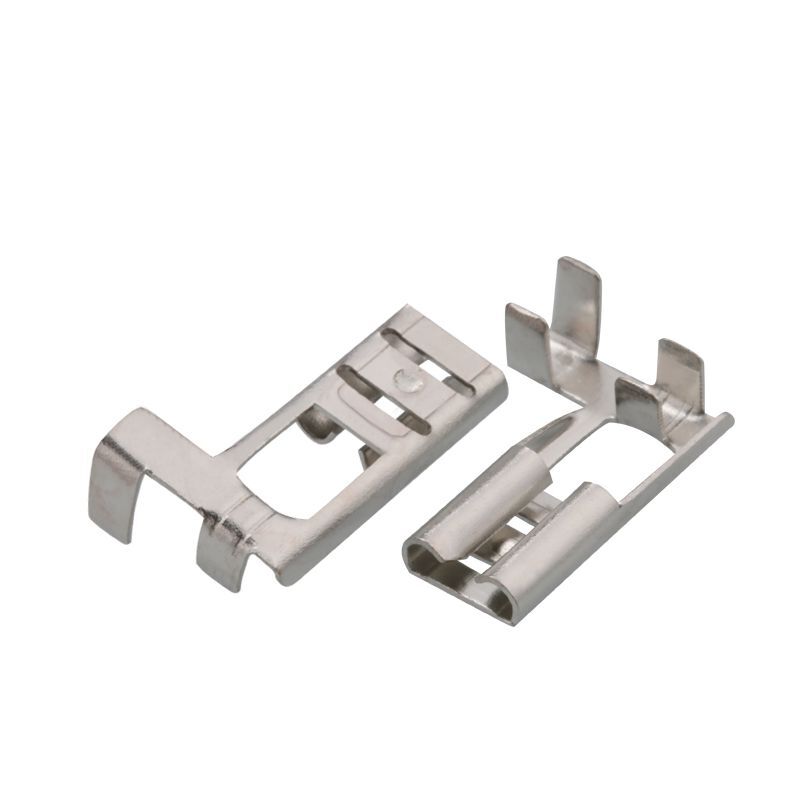 Female Flag Shaped with Jacket Crimp Splice Terminal Cold Pressed Wire ...