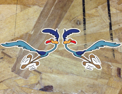 Road Runner Sticker Decal Looney Laptop Wall Car Phone Racing Wile ...
