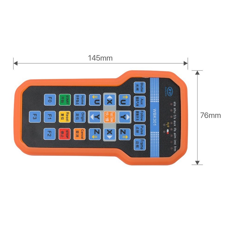 Ruida Laser Controller Wireless Handle BWK301R for RDC6442 6445 Ruida ...