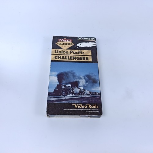 Video Rails Union Pacific Challengers Volume 4 1990 Railroad Train VHS ...