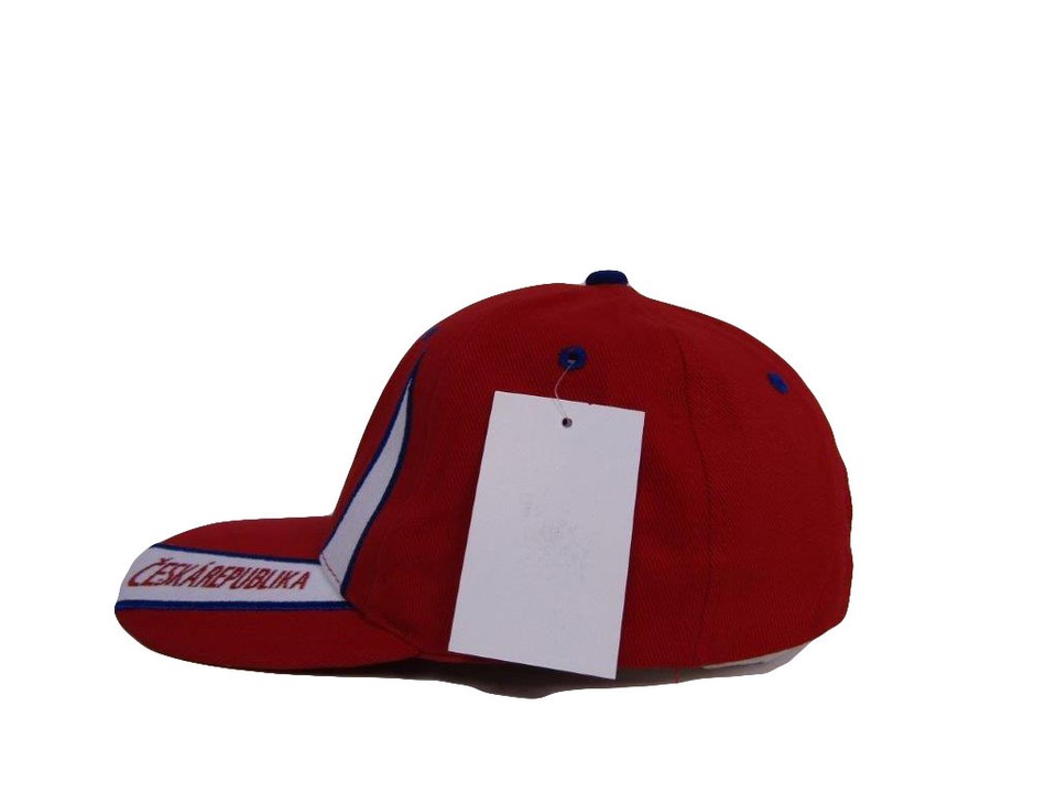 Ceska Republika Czech Republic Red Baseball Hat Cap 3D embroidered | eBay