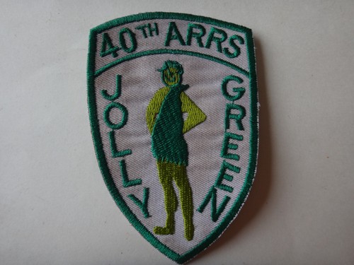 Vietnam War Patch USAF 40th ARRS Aero Rescue & Recovery Squadron JOLLY ...