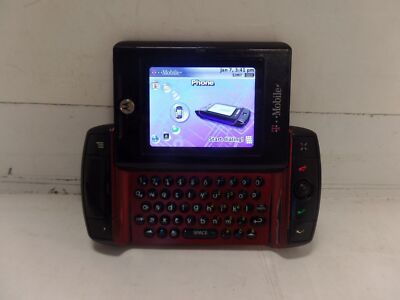 Motorola Sidekick Slide Q700 Black (T-Mobile) Cell Phone Red/Black READ ...