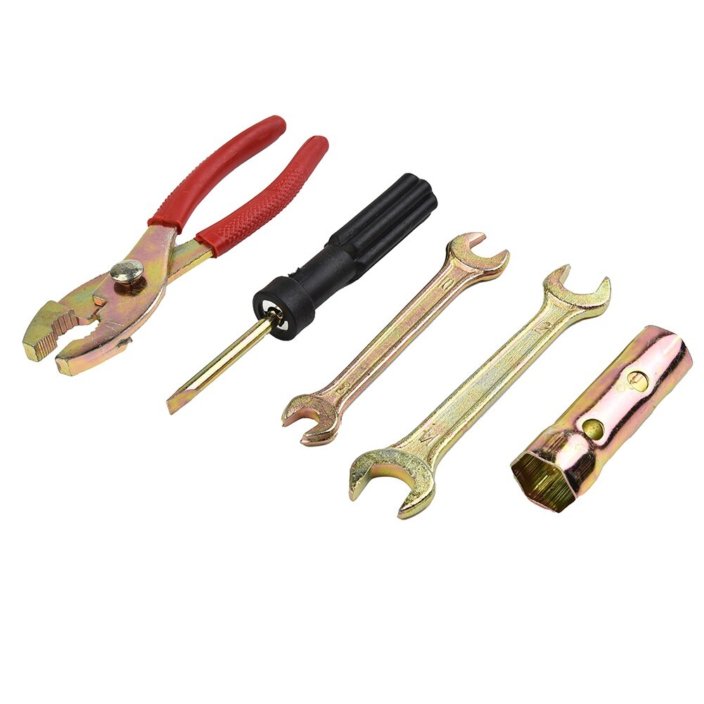 Premium Metal Motorcycle Tool Kit for Universal Models with Storage ...