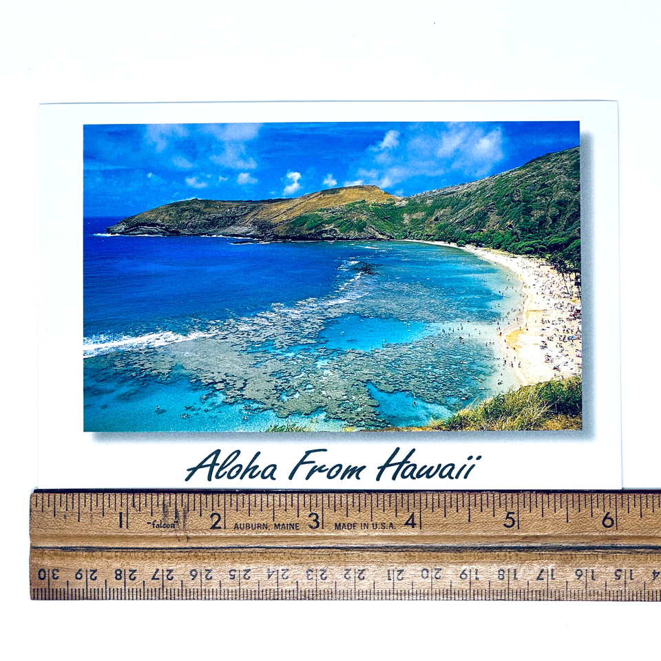 Aloha From Hawaii Hanauma Bay, Oahu, Hawaii Postcard Phil Mattes | eBay