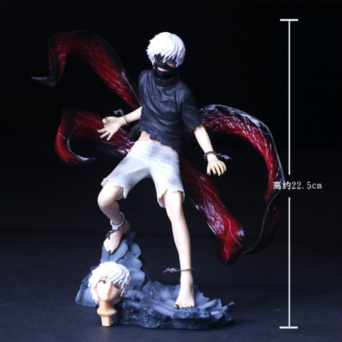 Anime Tokyo Ghoul Kaneki Ken PVC Action Figure Figurine Toy Gift 23CM ...