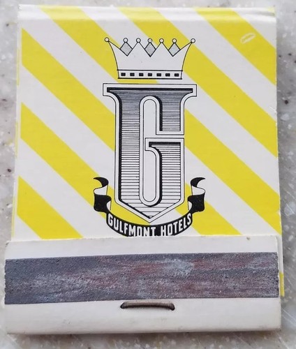 Golf Mount hotels vintage matchbook Atlas match Corporation Dallas rare ...