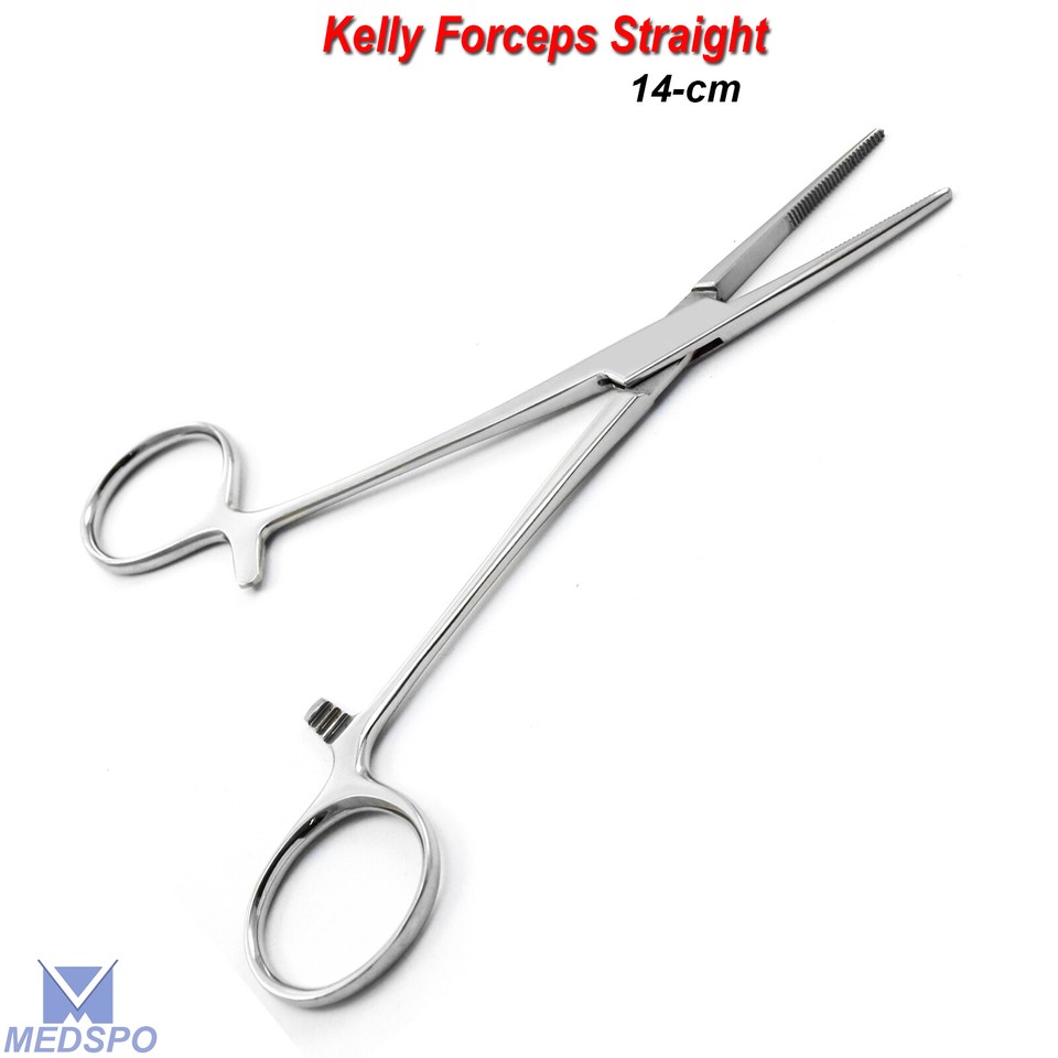 Hemostat Forceps Kelly Halsted Mosquito Pliers Iris Scissors Veterinary ...