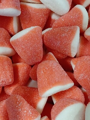 Strawberry Pink Puffy Puffs Gummy Gummies Candy Candies 2 Pounds Free ...