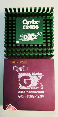 2CPCS Antique gold-plated CPU 486 50+100 with high collectible value | eBay