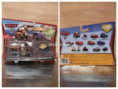 CARS 2 DISNEY PIXAR RACE TEAM MATER ZEN MASTER PITTY EXCLUSIVE NIP | eBay