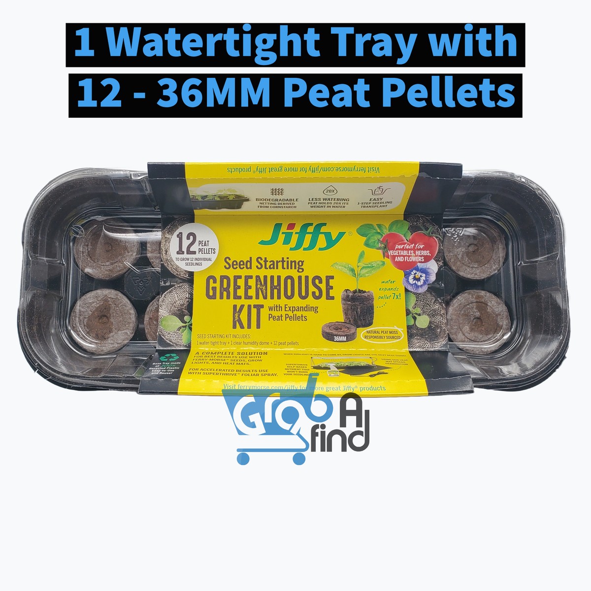 Jiffy Seed Starter Greenhouse