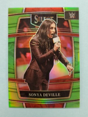 2022 Panini Select WWE Sonya Deville #/49 Neon Green Prizm #68 Card | eBay