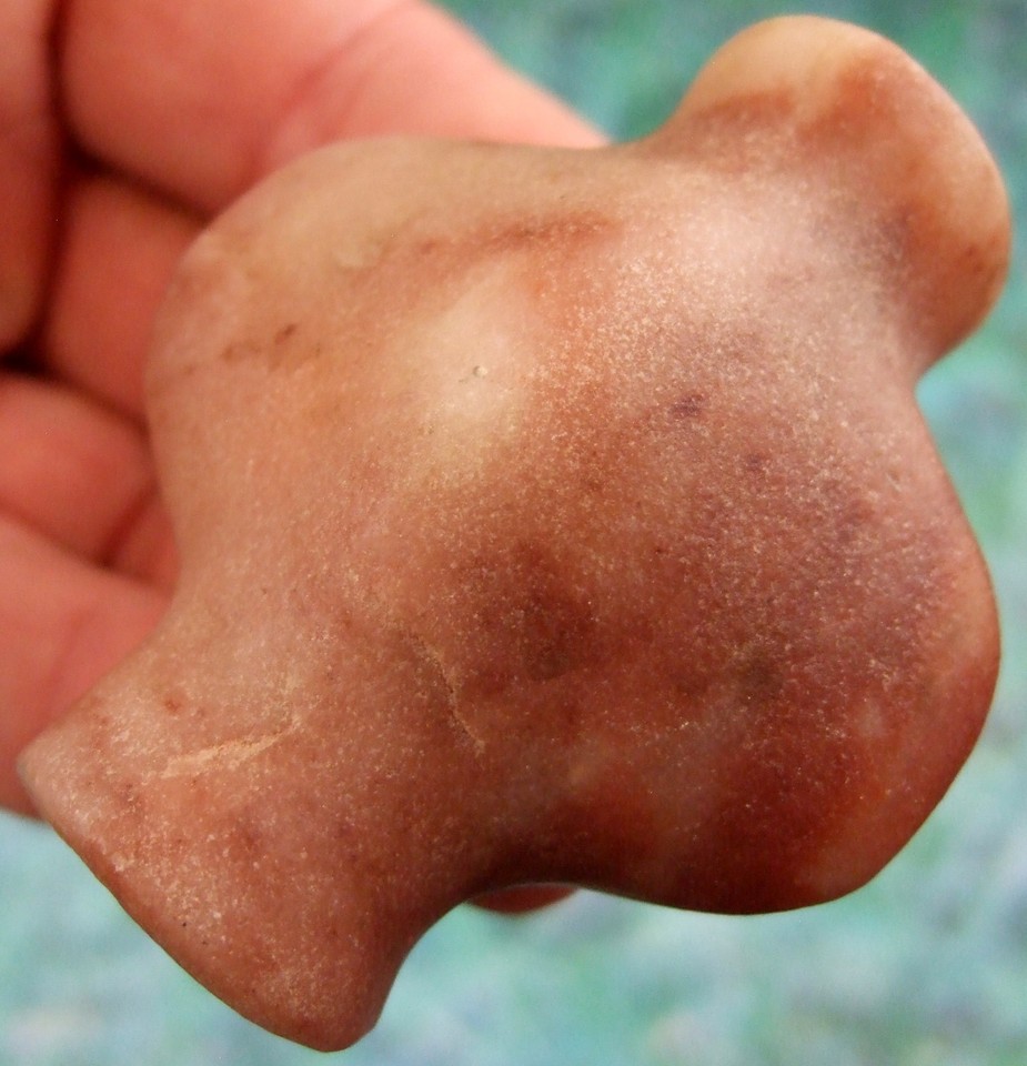 Super Fine Ohio Ferruginous Rose Quartz Bottle Bannerstone with COA ...