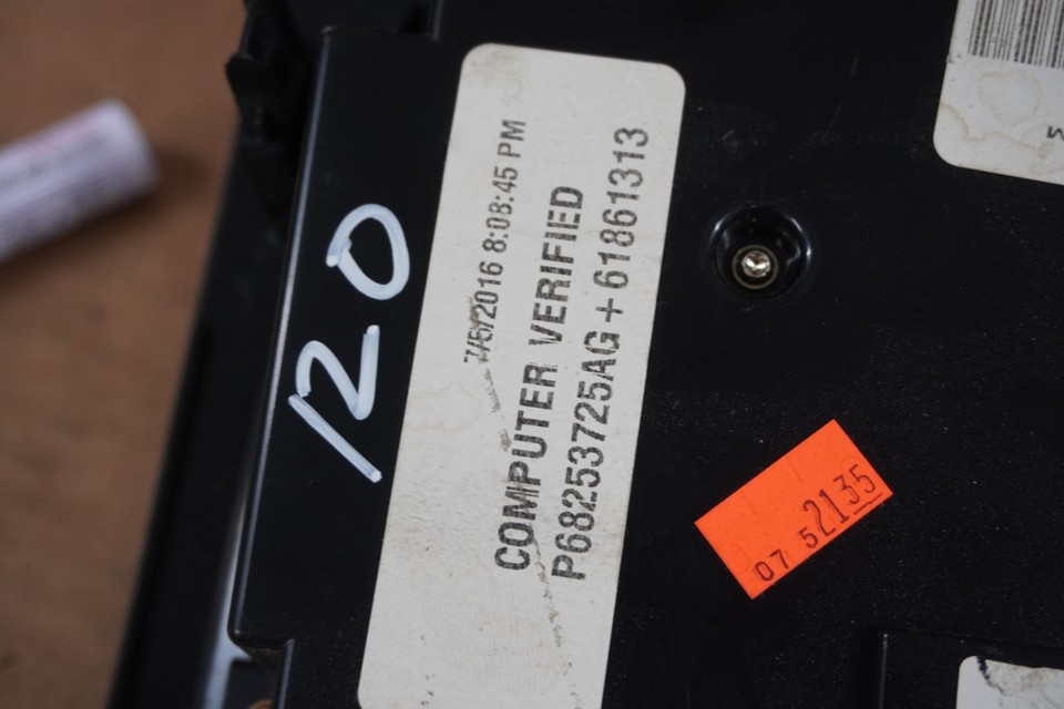 2016 2017 Dodge Durango AC Heat Temperature Climate Control OEM ...