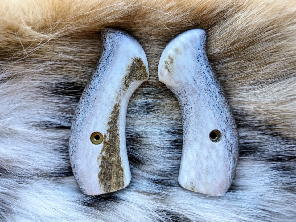 Made to Order Smith and Wesson Grips J Frame Round Butt Elk Antler | S ...