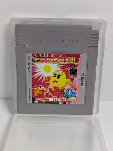 Ms Pac-Man Nintendo Gameboy Authentic Tested Working - with Clear Case ...