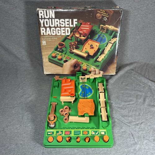 Vintage 1979 Run Yourself Ragged Game by Tomy Tested Working but ...