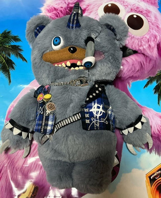 USJ Hamikuma Punk Halloween Teddy Bear Plush S Universal Studios JPN ...