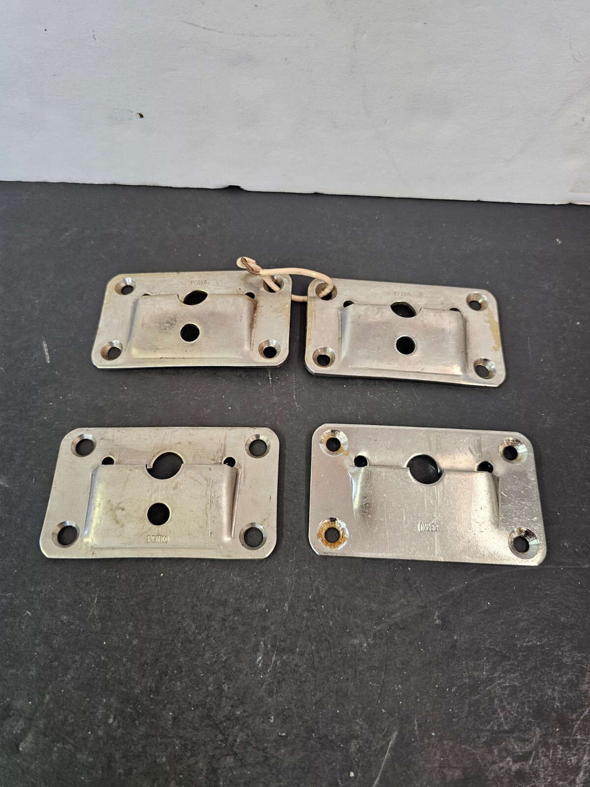 Pack of 4 Perko Stainless Steel Bracket Mounts | eBay