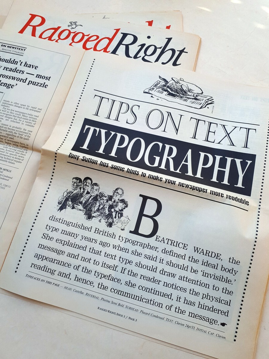 Newspaper Layout Terms