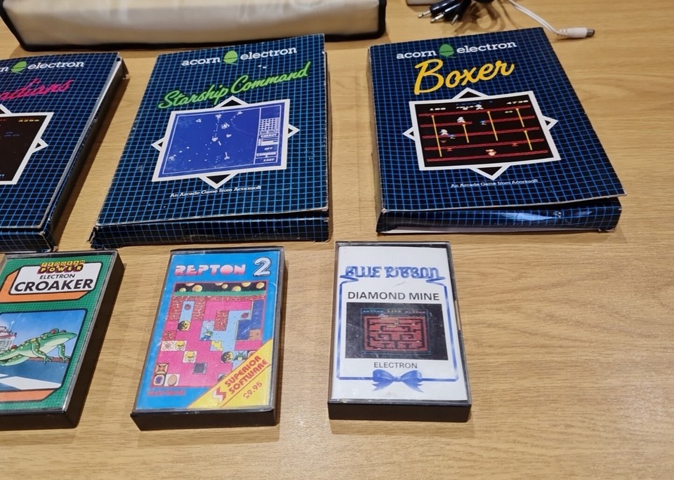 Acorn Electron Micro Computer With 9 Games (Acorn, 1980s) G311 | eBay UK