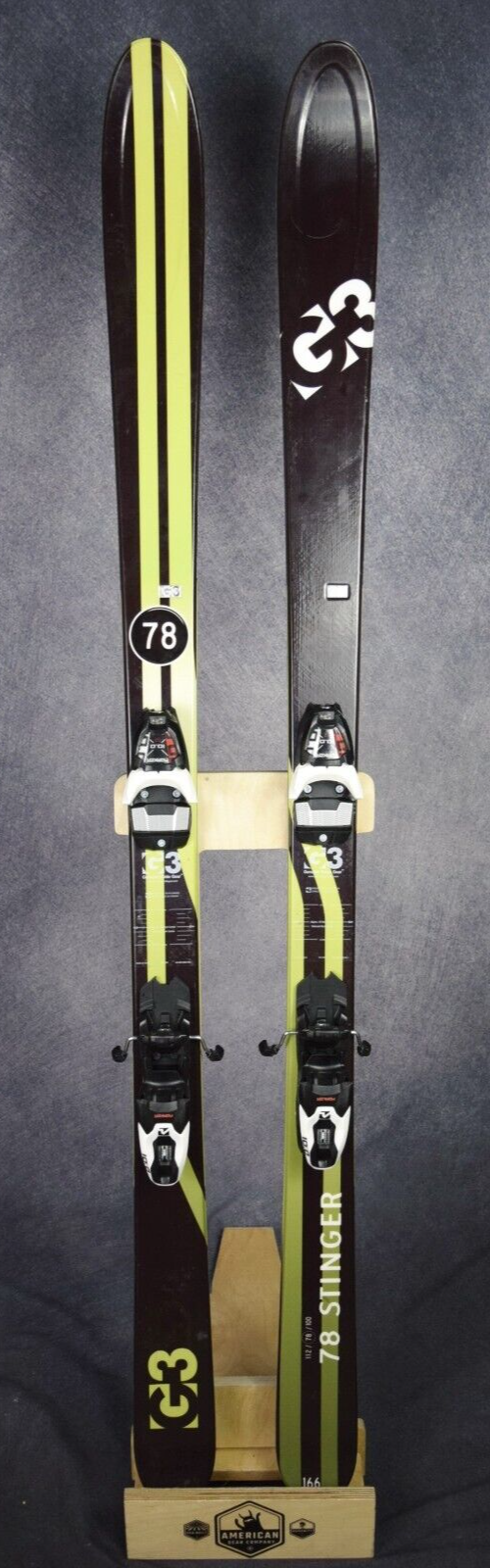 NEW G3 STINGER 78 SKIS SIZE 166 CM WITH MARKER BINDINGS | eBay