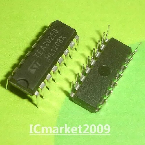 10 PCS TEA2025B DIP TEA2025 Stereo Audio Amplifier Chip IC #W5* | eBay