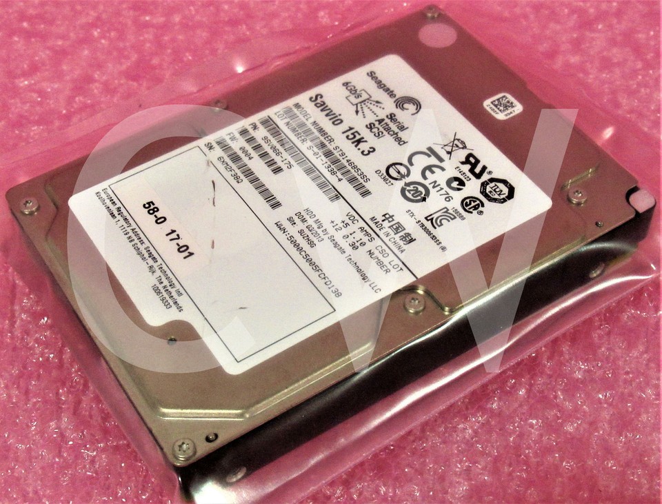 ST9146853SS Seagate 9SV066 146GB 15K 6Gbps 64MB Cache 2.5" SAS HDD Hard ...