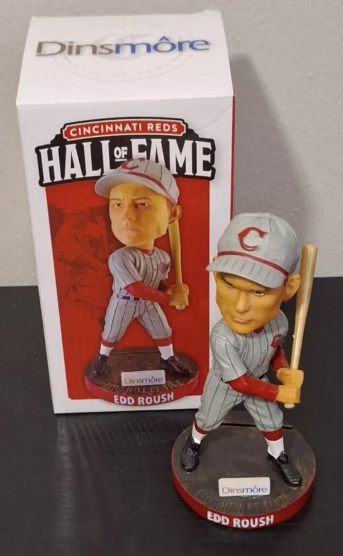 Edd Roush Cincinnati Reds SGA Hall Of Fame Bobblehead | eBay