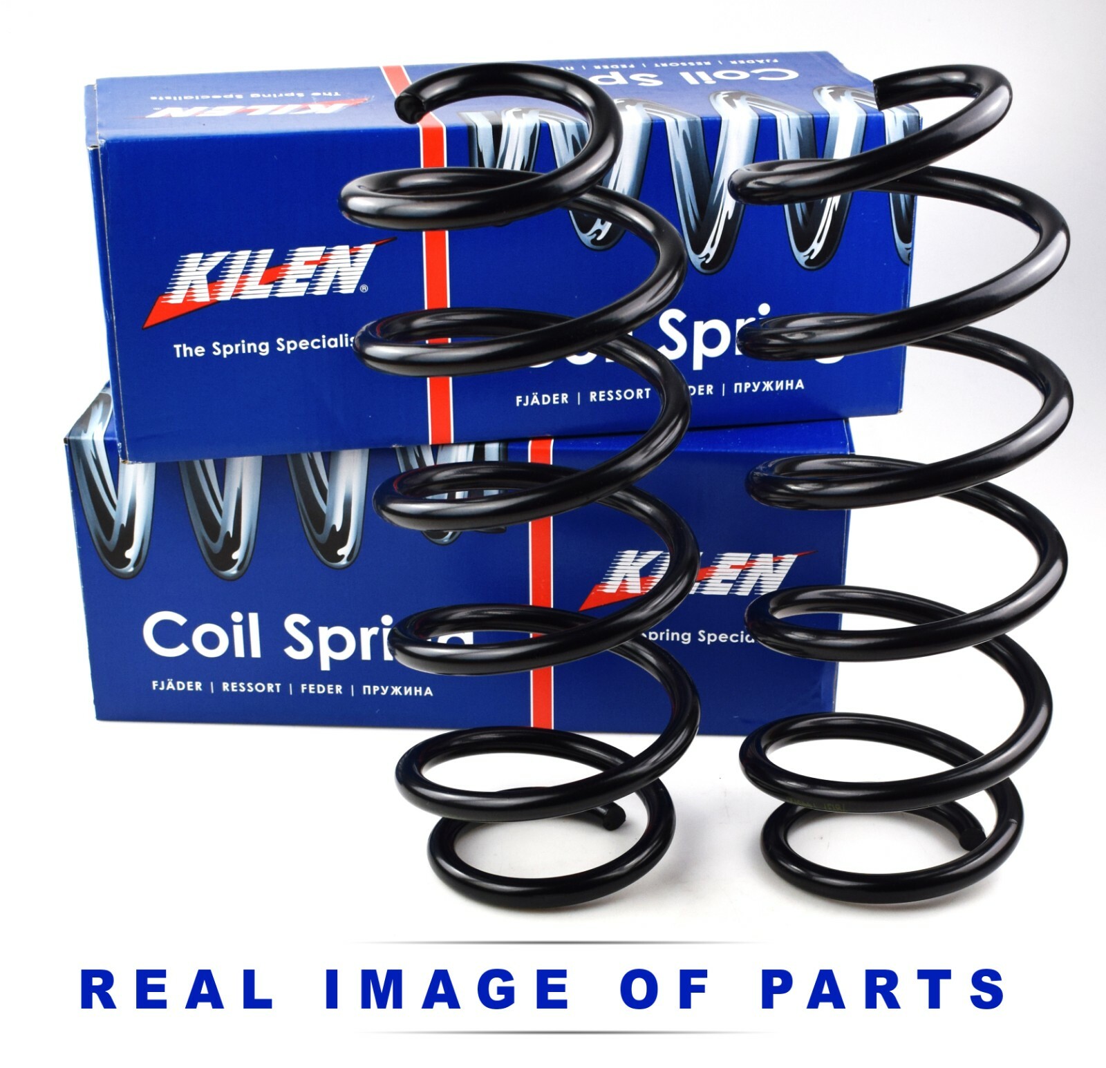 2X KILEN FRONT AXLE COIL SPRINGS FOR VW CADDY III 1.9 2.0 1.6 TDI SDI ...