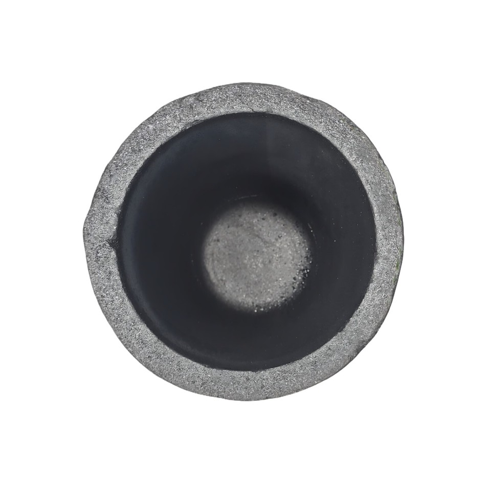 No 2 -3 KG Clay Graphite Foundry Crucible Melting Furnace Refining Gold ...
