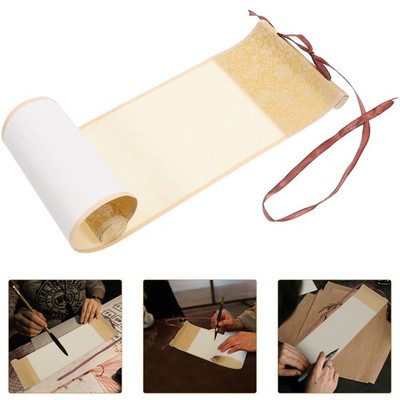 Blank Scroll Small Chinese Painting Calligraphy Scroll Decorative ...