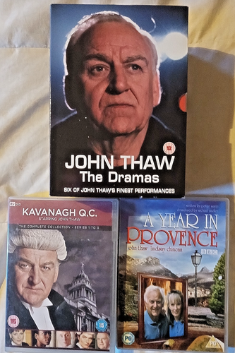 JOHN THAW THE DRAMA'S(6DVD)KAVANAGH 1-5 BOXSETS+A YEAR IN PROVENCE DVD ...