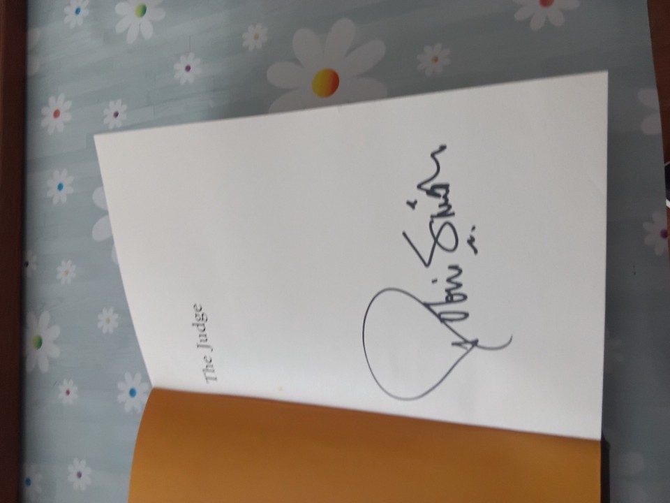 ROBIN SMITH THE JUDGE SIGNED 2019 | eBay UK