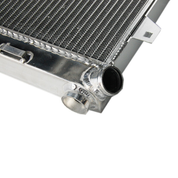 Godspeed RD-192 Rev9 Performance Aluminum Radiator, 2-Row Core, 2-Row ...