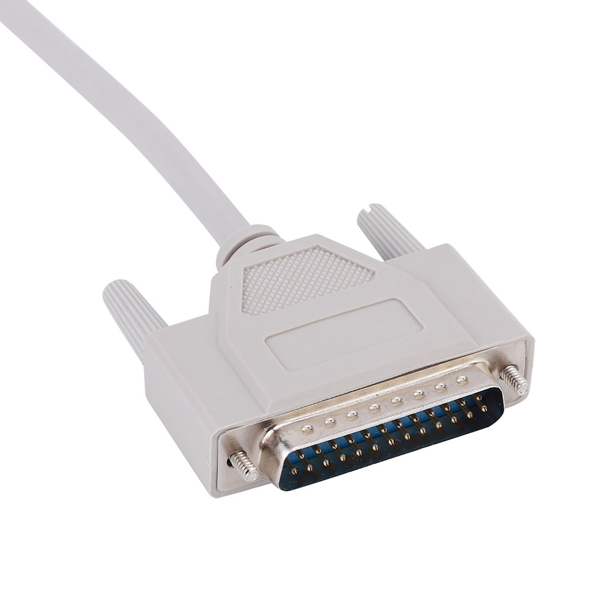 Male To Female DB25 Parallel Printer Extension Cable 1.4M Long