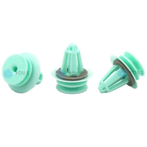 100 X You.S Fairing Push Pins Hole Ø 9 MM for Volvo C30 C70 S40 S60 S70 ...