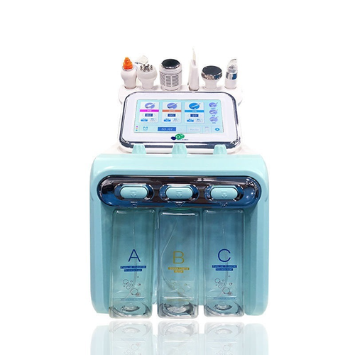 6 in 1 Oxygen Facial Machine Clean Skin Care Water Oxygen Jet Beauty ...