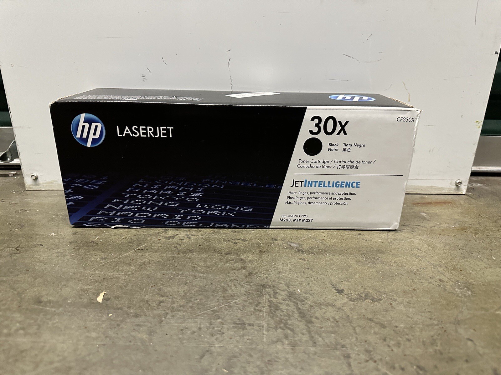 HP 30X High Yield Black Original LaserJet Toner Cartridge, ~3,500 pages ...
