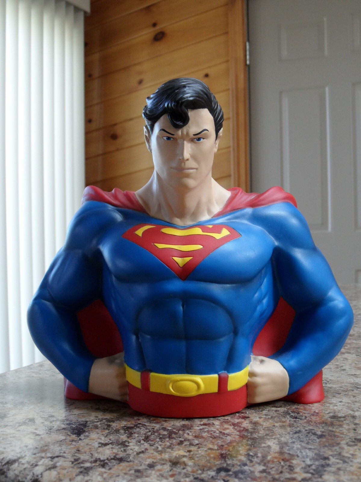 Superman Bust Piggy Bank | eBay