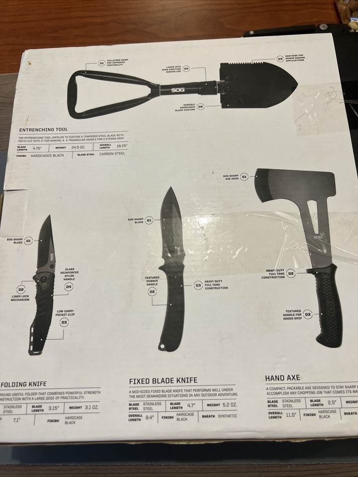 SOG Combo Kit Pro 5.0 | eBay