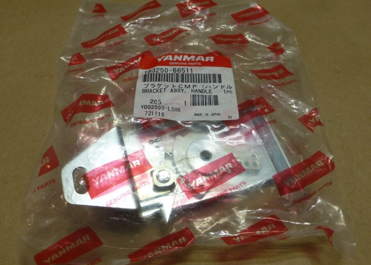 Genuine YANMAR L48AE / L100AE Engines Bracket Throttle Lever Assy ...