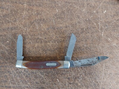 Schrade Old Timer 80T 3-Blade Pocket Knife | eBay
