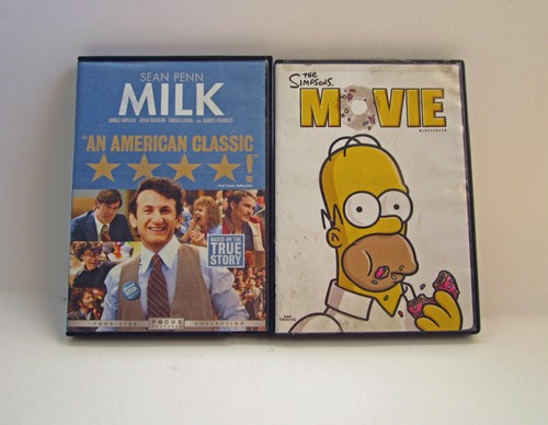 The Simpsons Movie & Milk dvd-Lot of 2 (2007-2008) | eBay