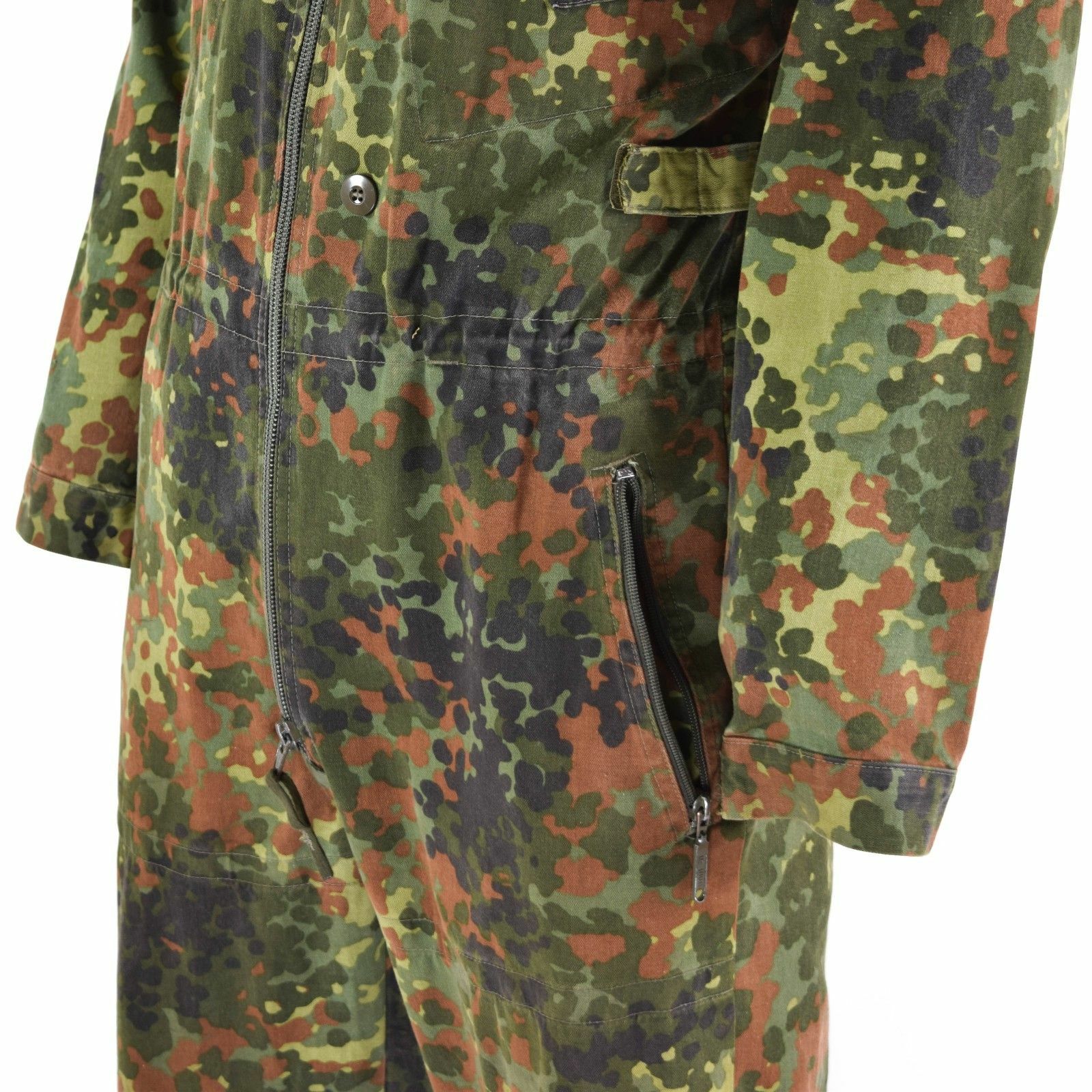 Original German army flecktarn camo overall suit combat tanker coverall ...