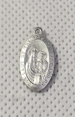 Vintage Our Lady of The Wayside Sacred Heart of Jesus aluminum Medal | eBay