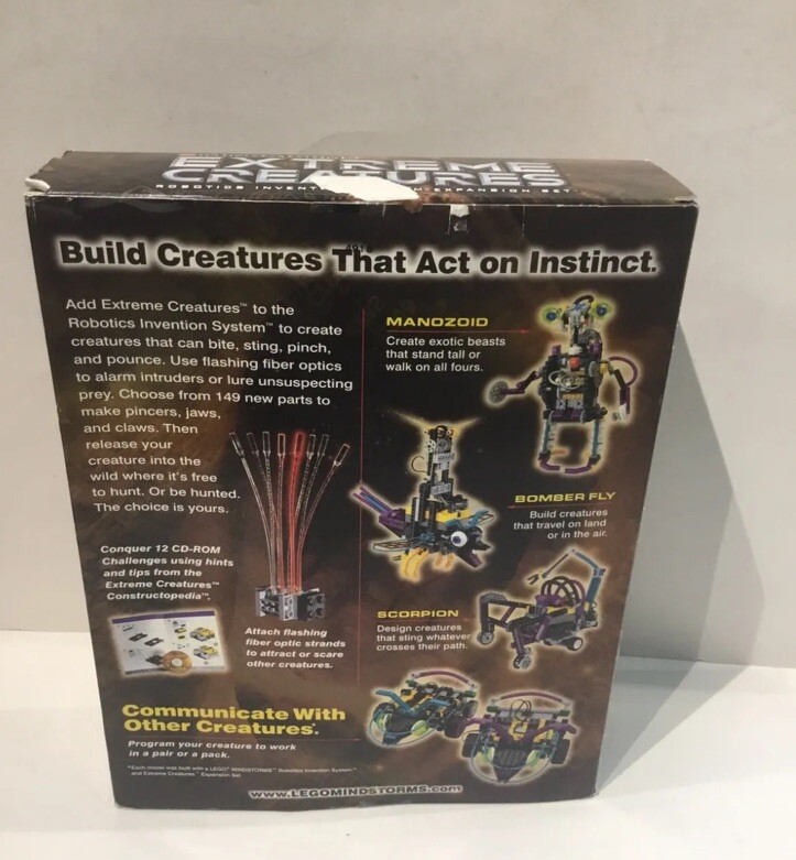 LEGO MindStorms 9732 Extreme Creatures Robotics Invention System Exp ...