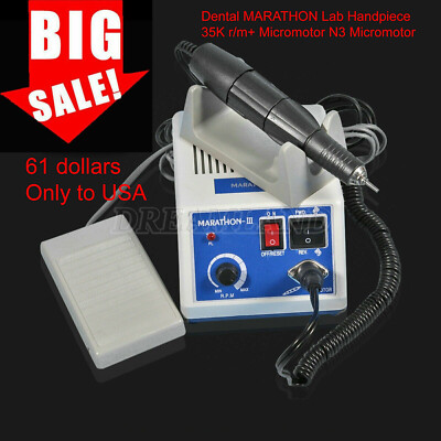 ODONTOTECNICO Dental Micro Motor Marathon manipolo 35000 giri /min ...